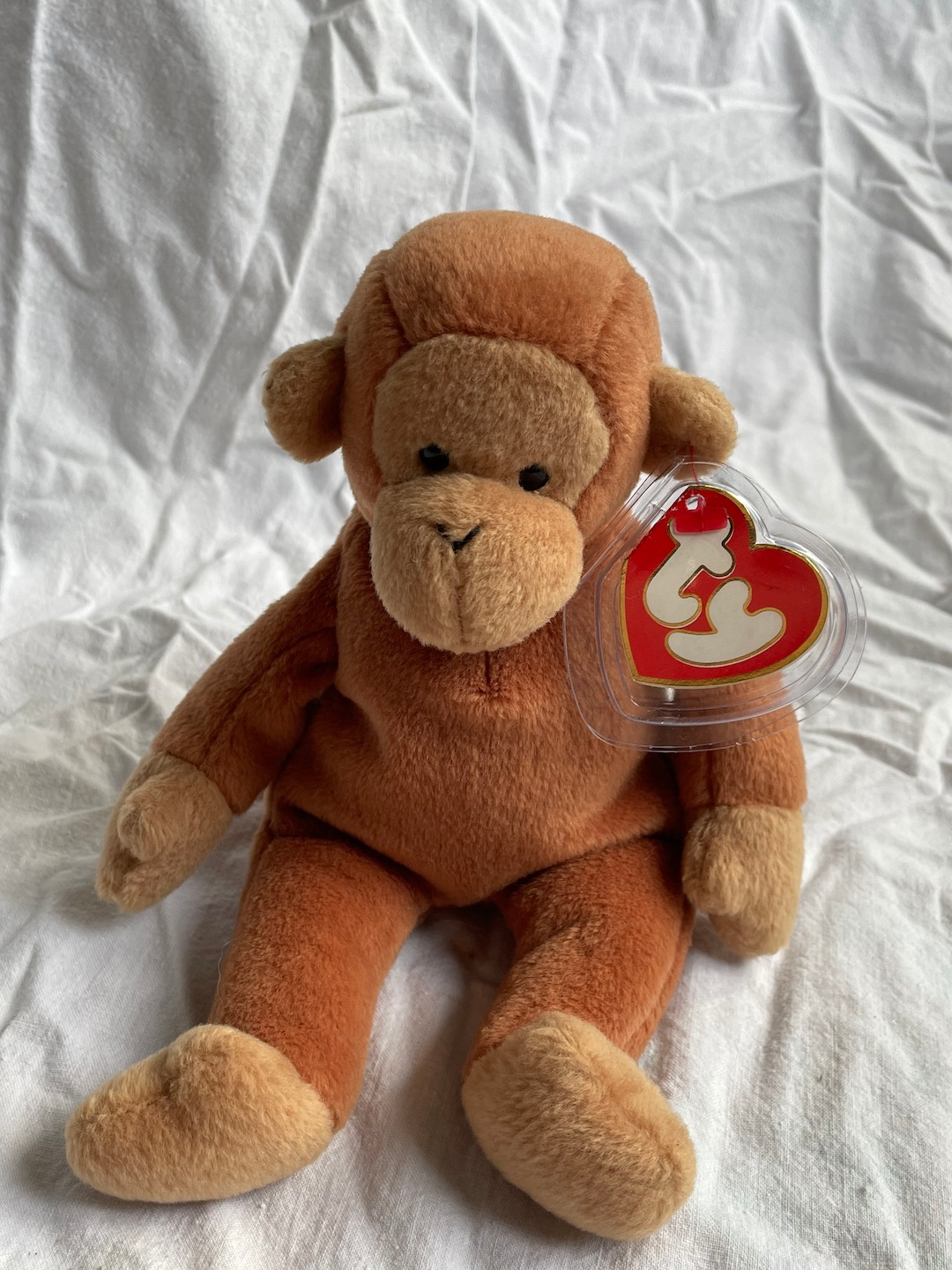 Bongo the Monkey With Brown Tail -ty Beanie Baby- 3rd Gen Tags - Etsy
