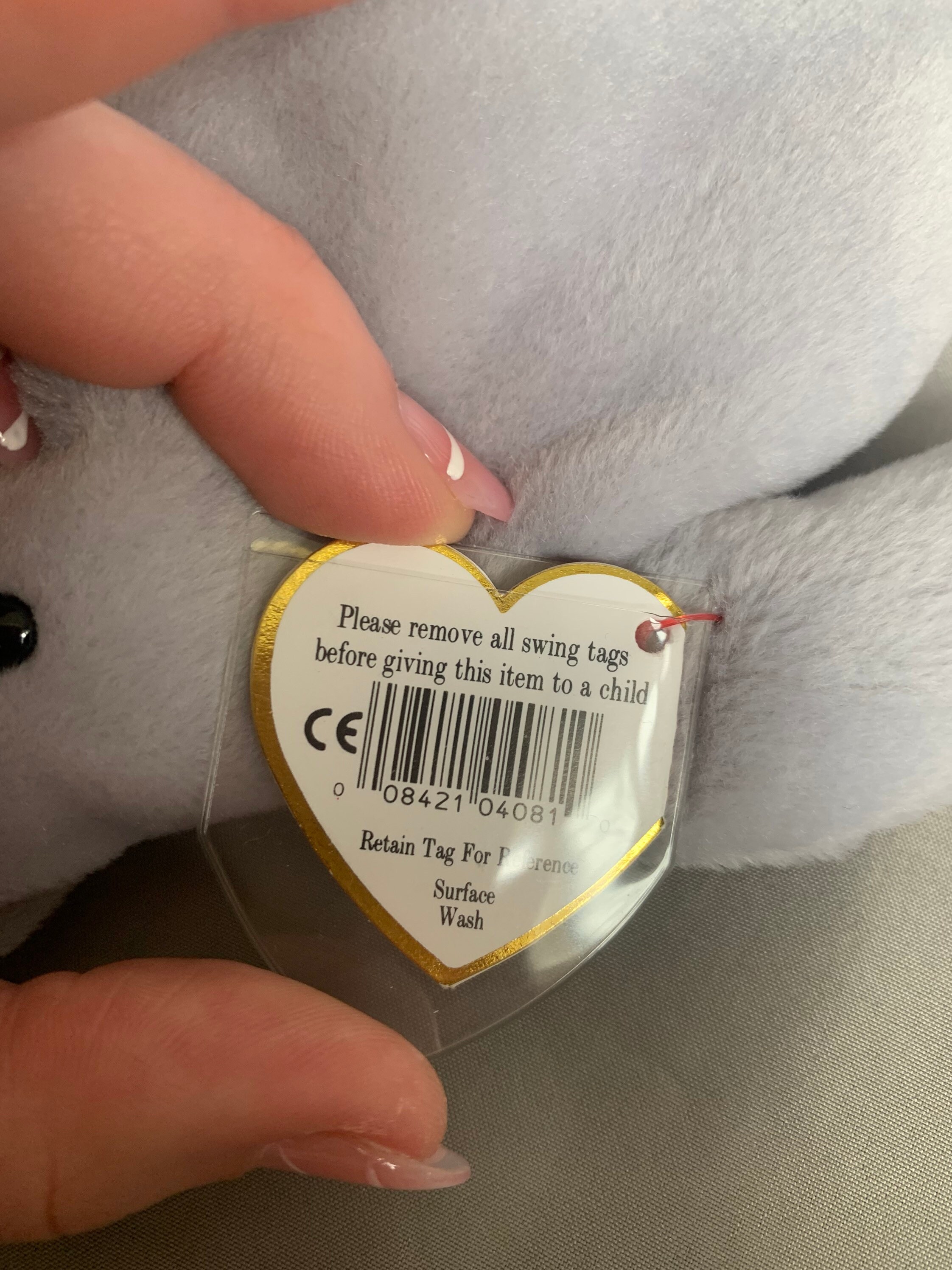 Ty Beanie Baby- Manny the Manatee- 3rd/2nd Gen Tags - Etsy