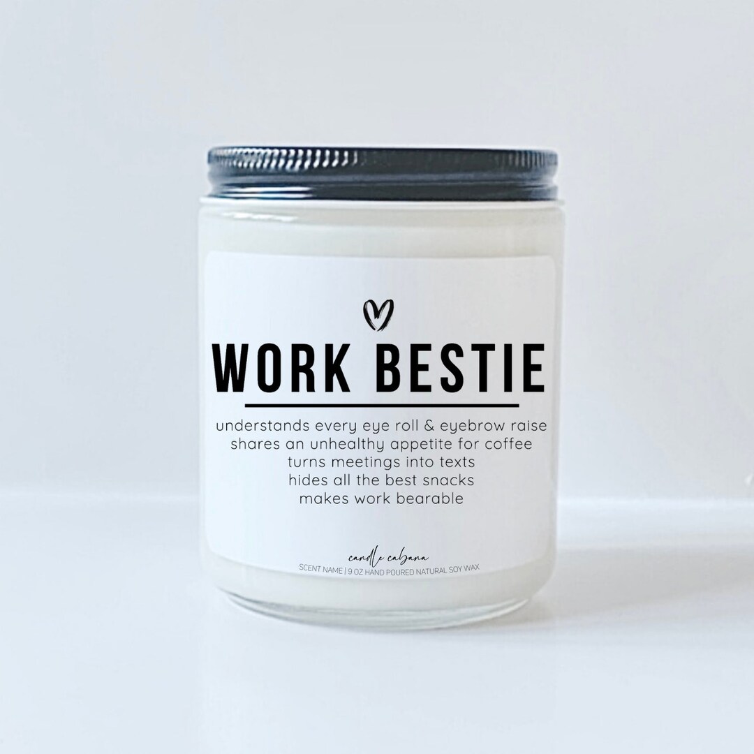 Coworker Gift, Work Bestie, Office Desk Decor, Gift for Work Friend ...