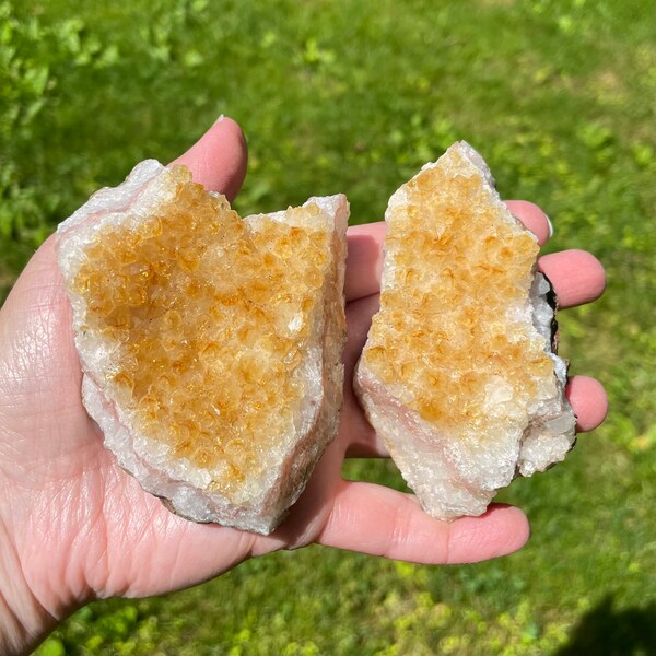 Citrine Geode - Etsy