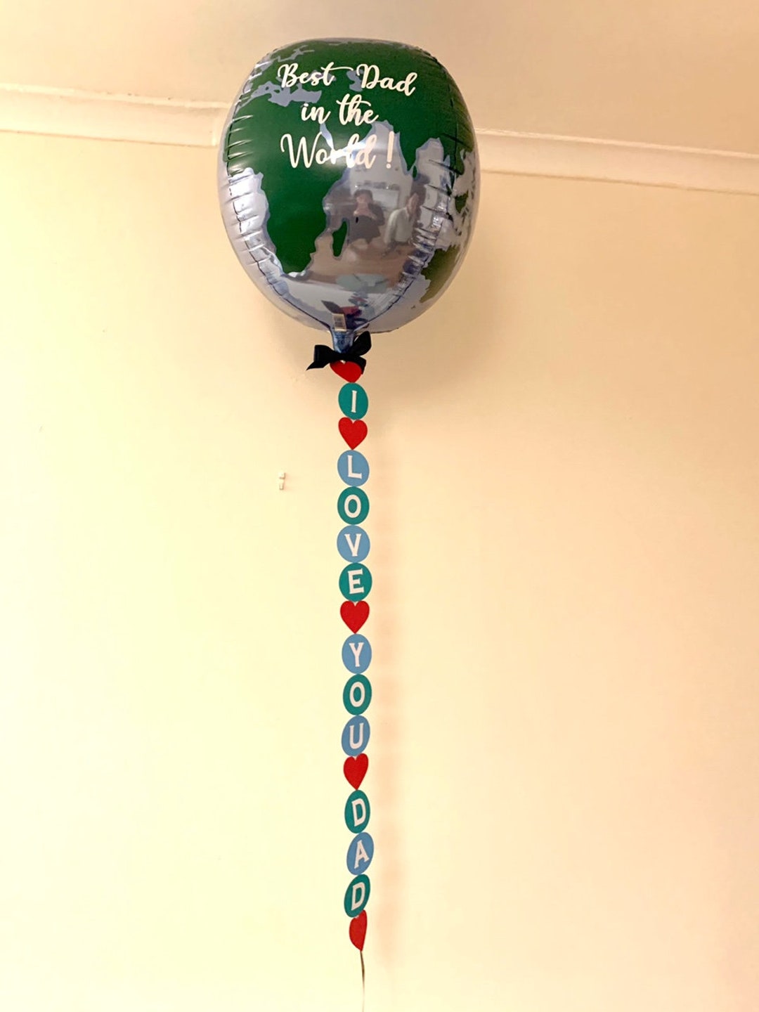 Surprise Pop up Balloon for BEST DAD in the World - Etsy