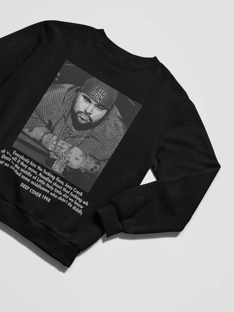 BIG PUN Hip Hop Sweatshirt 90s Rap Clothing Rapper Shirt Eminem 50 Cent ...