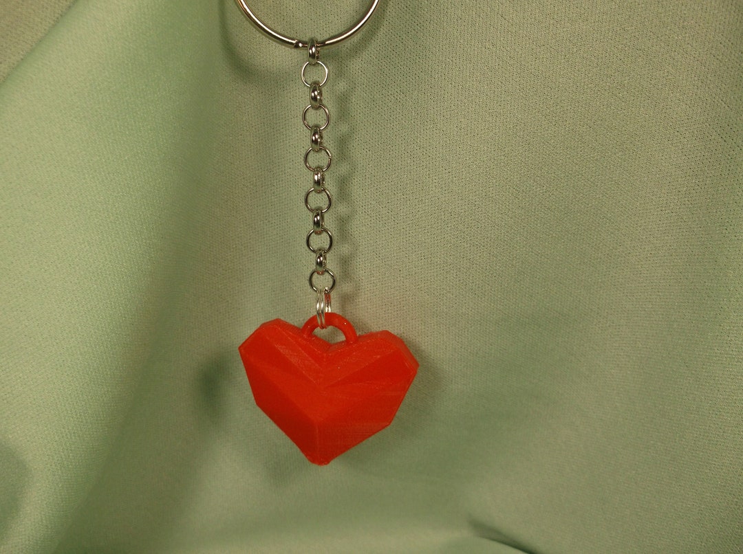 3D Printed Shape Keychains / PLA - Etsy