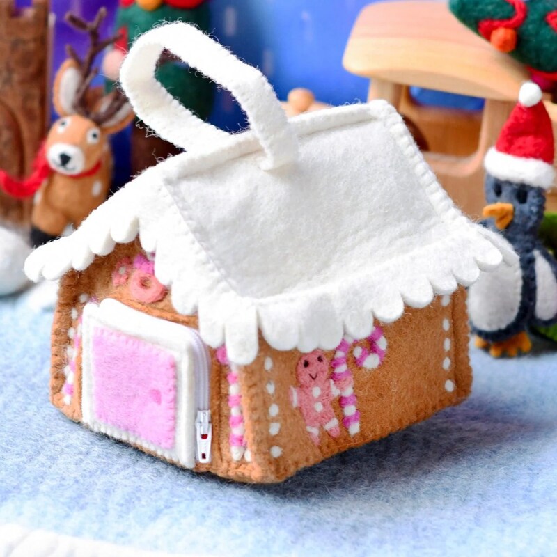 Felt Gingerbread House - Etsy