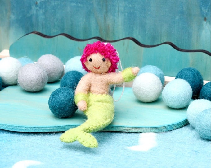 Mini Mermaid Doll, Baby Mermaid Doll, Hanging Mermaid Doll, Mermaid ...