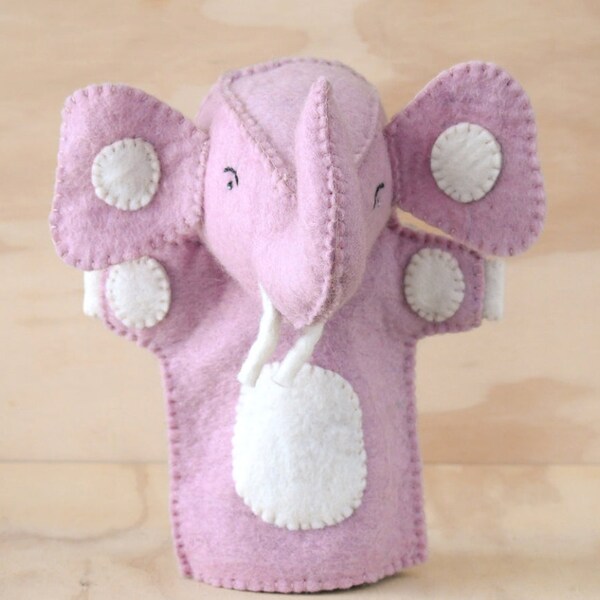 Elephant Puppet - Etsy