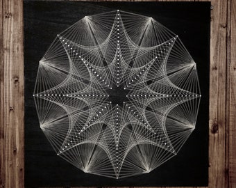 Abstract String Art | Etsy
