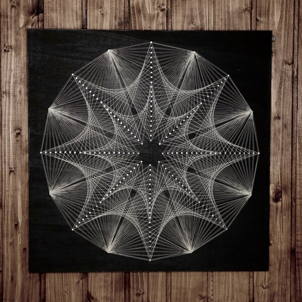 Abstract String Art - Etsy