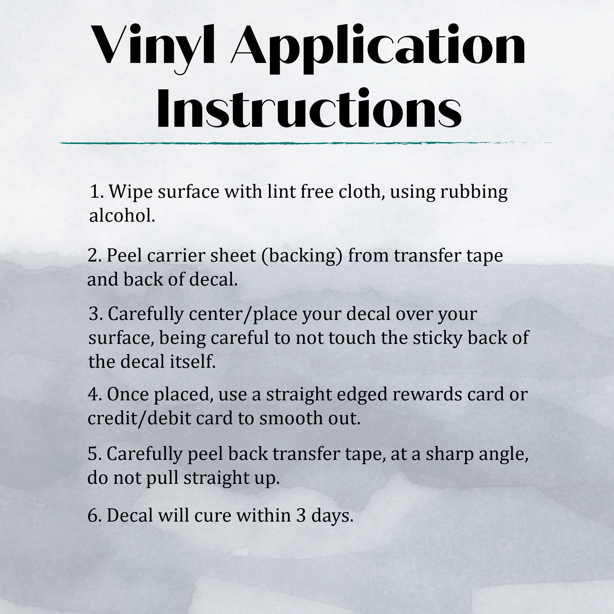 Custom Vinyl Text, Vinyl Decal, Permanent Vinyl Letters, Vinyl Names ...