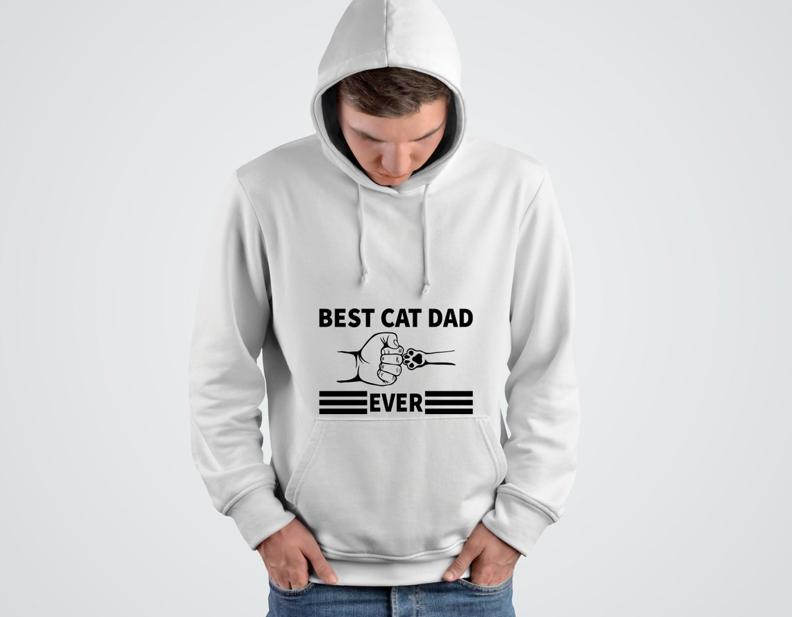 Best Cat Dad Ever Png Funny Father's Day Gift Png Gift - Etsy