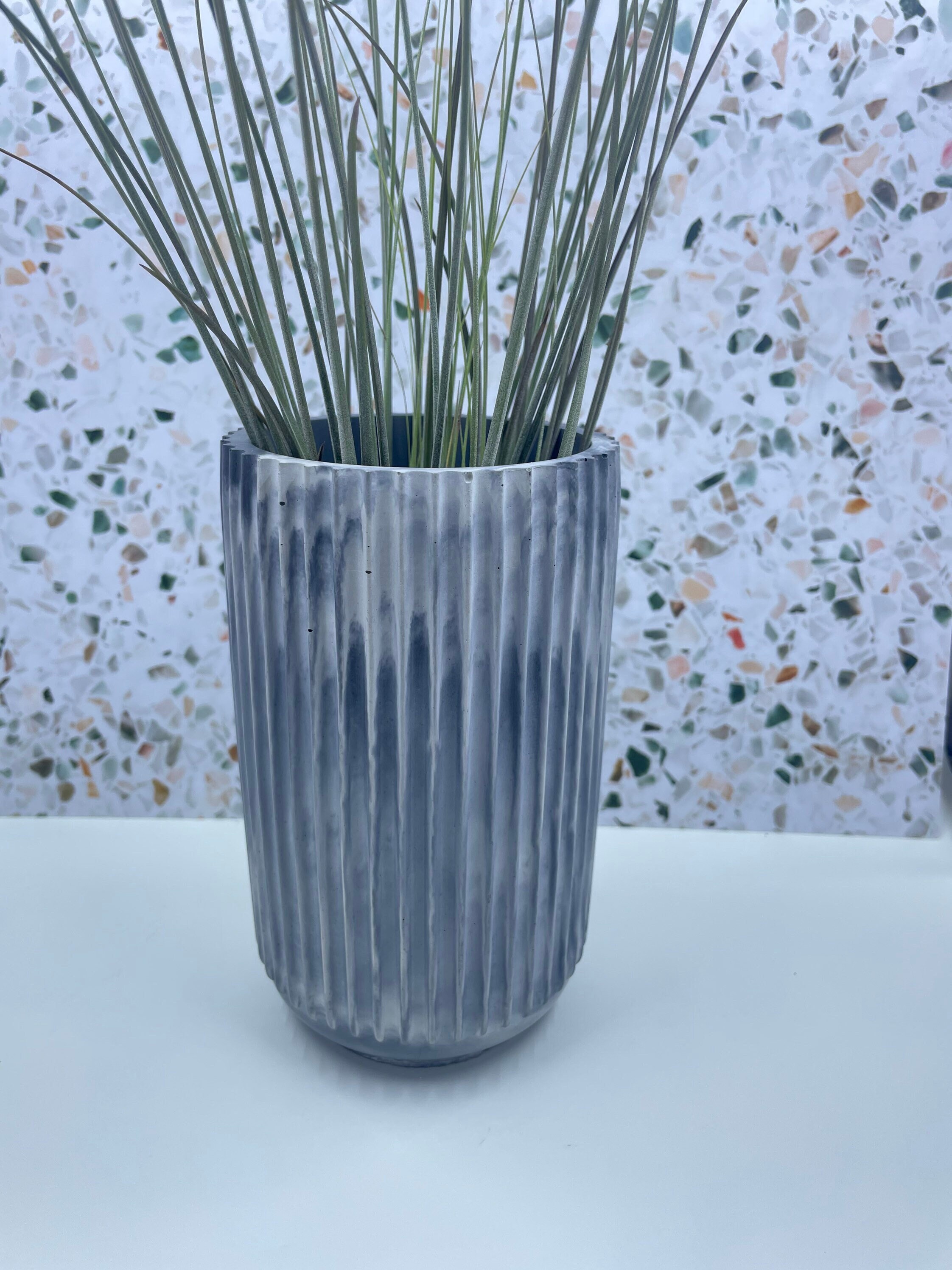 Modern Rigid Concrete Planter - Etsy