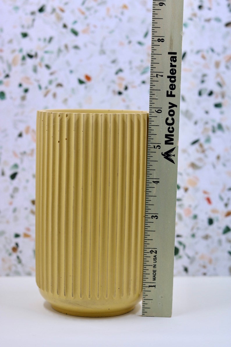 Modern Rigid Concrete Planter - Etsy