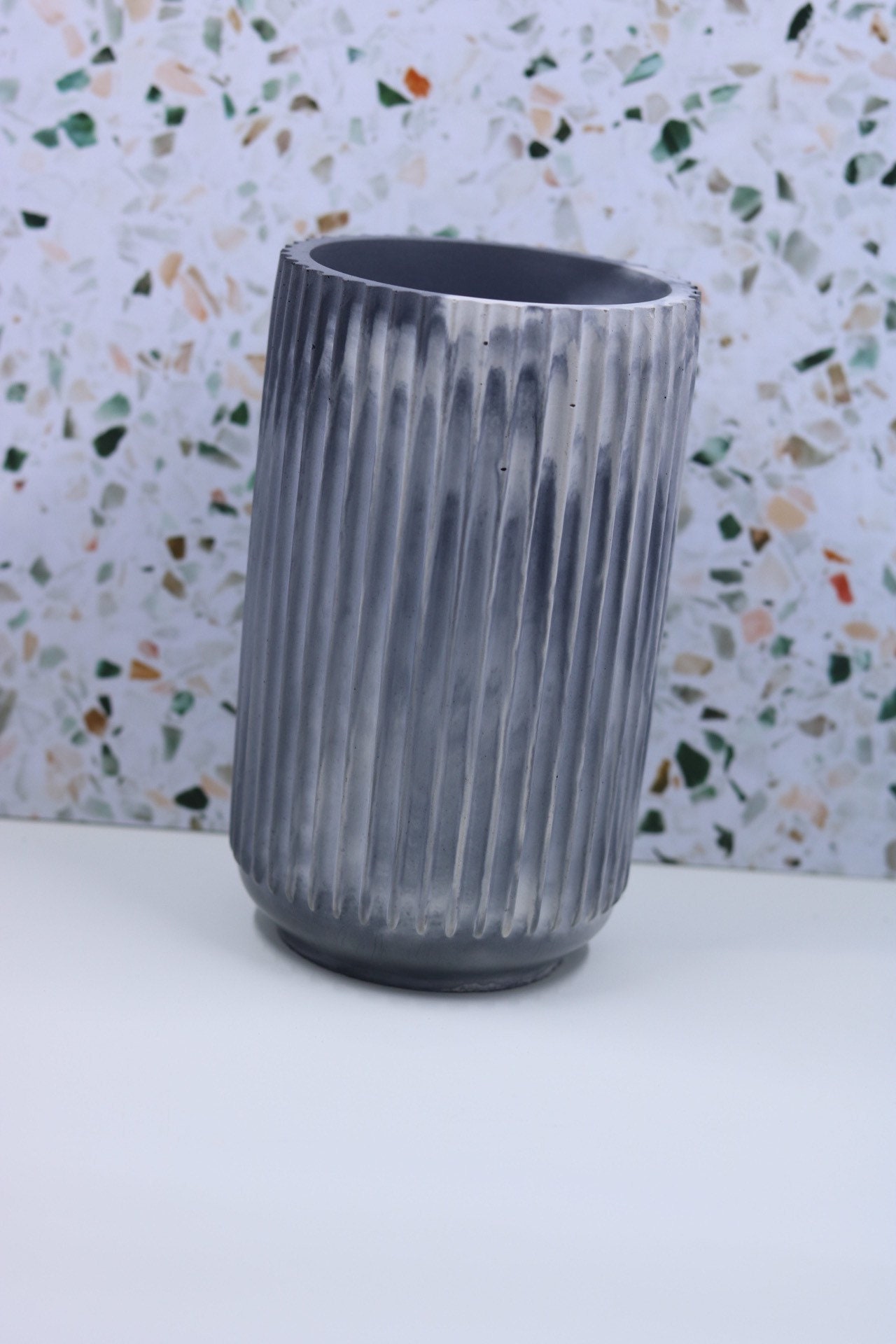 Modern Rigid Concrete Planter - Etsy