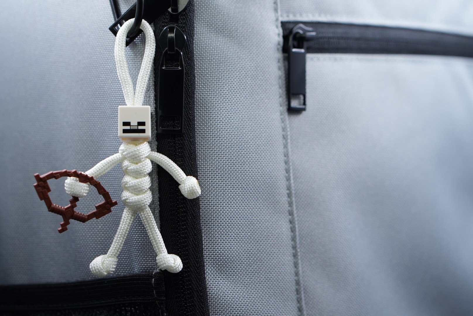 Minecraft Skeleton Paracord Buddy - Etsy