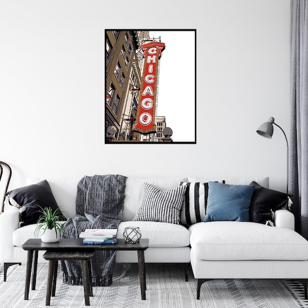 Chicago Poster - Etsy