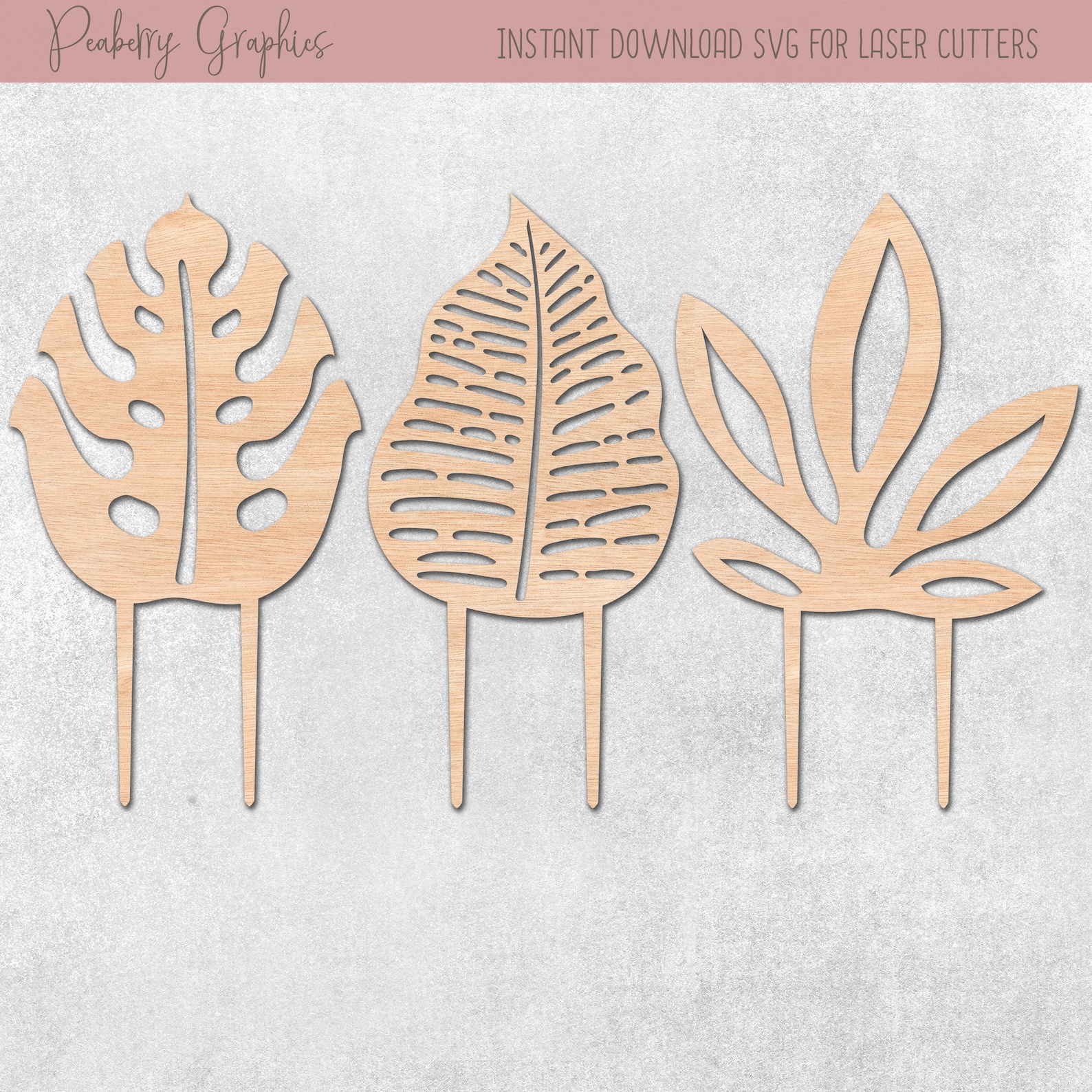 Tropical Plant SVG - Plant Trellis for Indoor Plant - Plant Pot Trellis ...