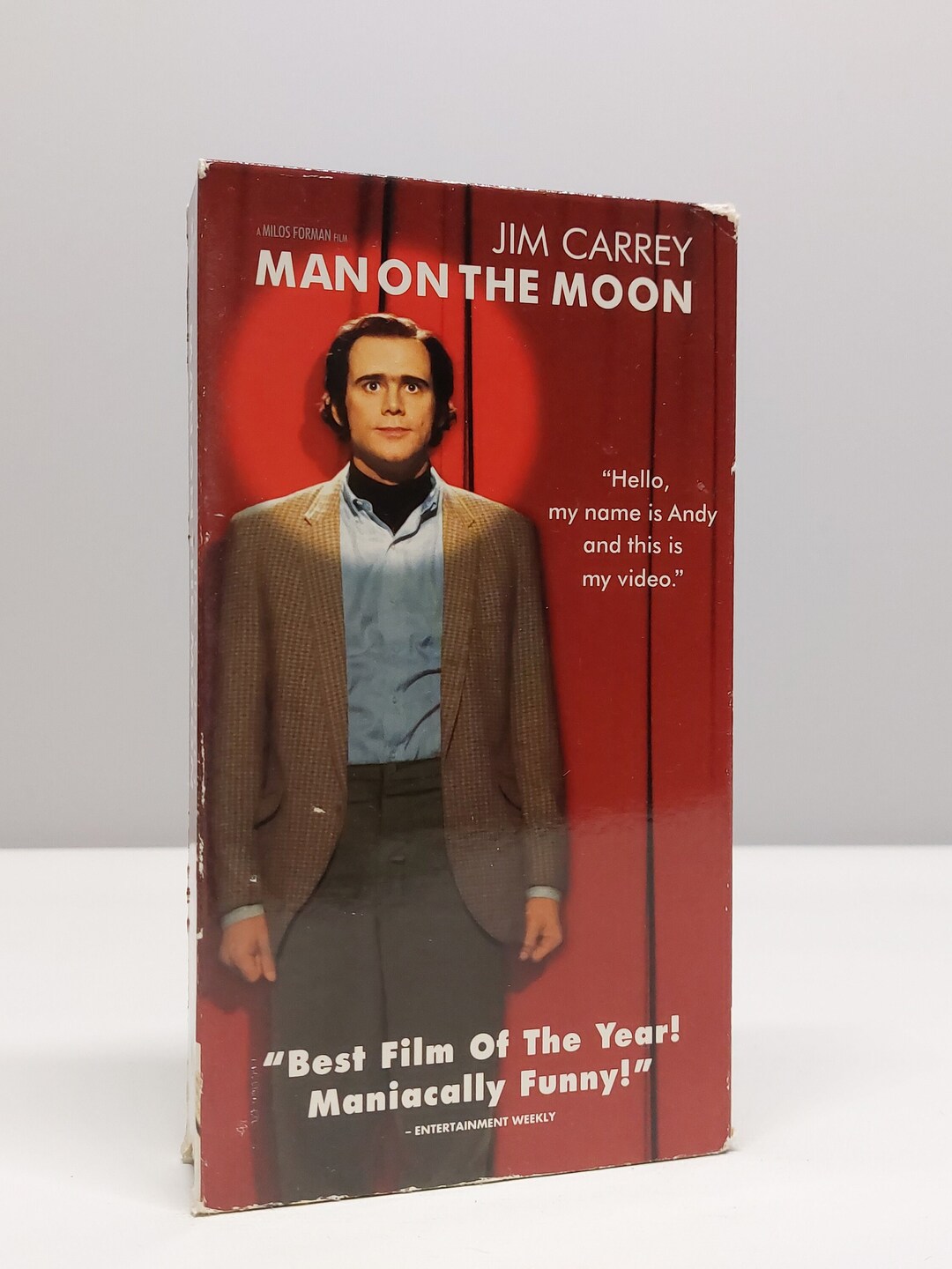 VHS Tape Man on the Moon 1999 Vintage Retro Movie - Etsy