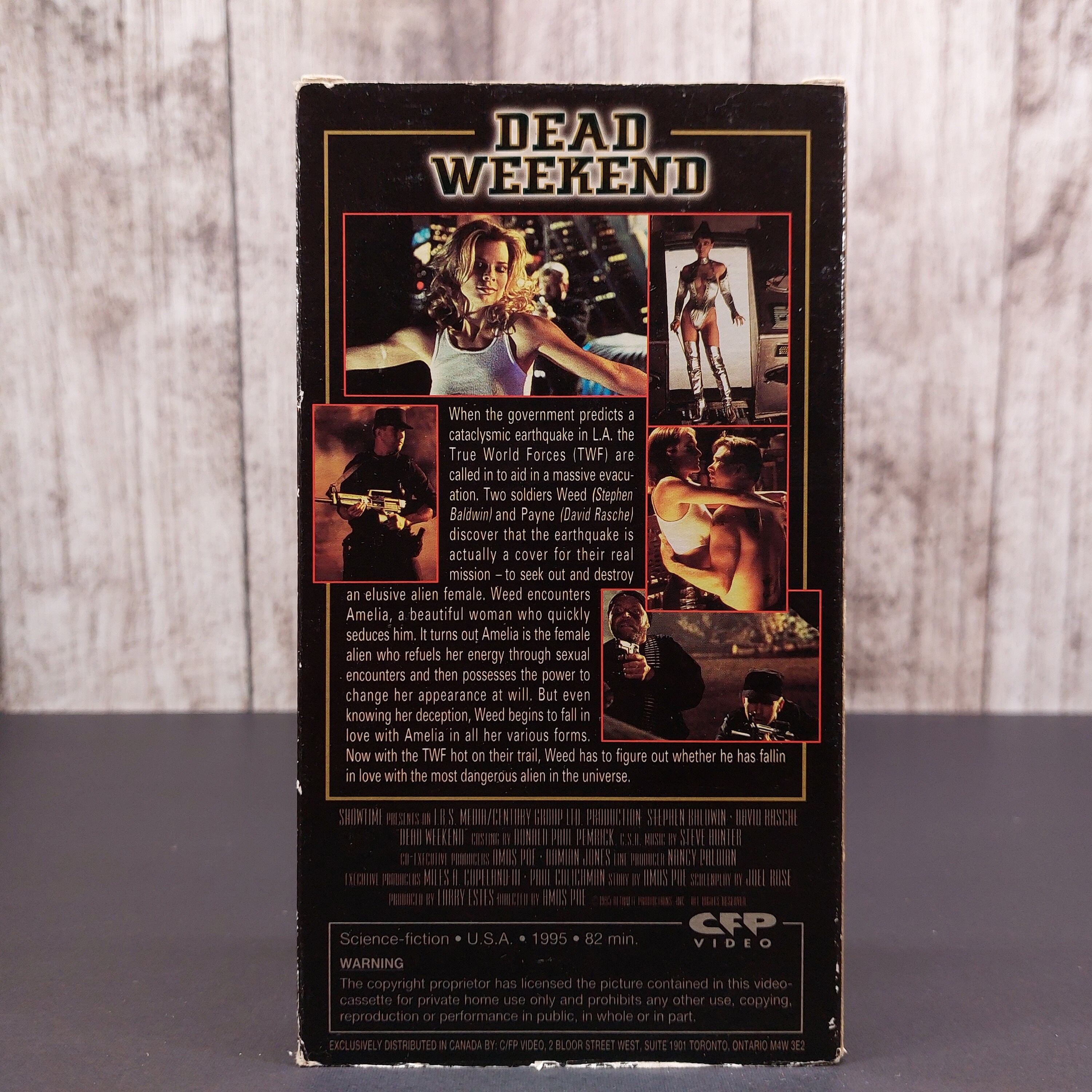 Dead Weekend 1995 Used VHS Tape Sci-fi Comedy Stephen - Etsy