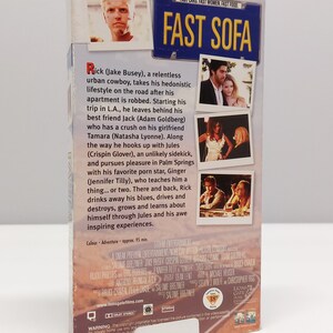 Fast Sofa 2001 VHS Tape Vintage Retro Movie Collector Video Store ...
