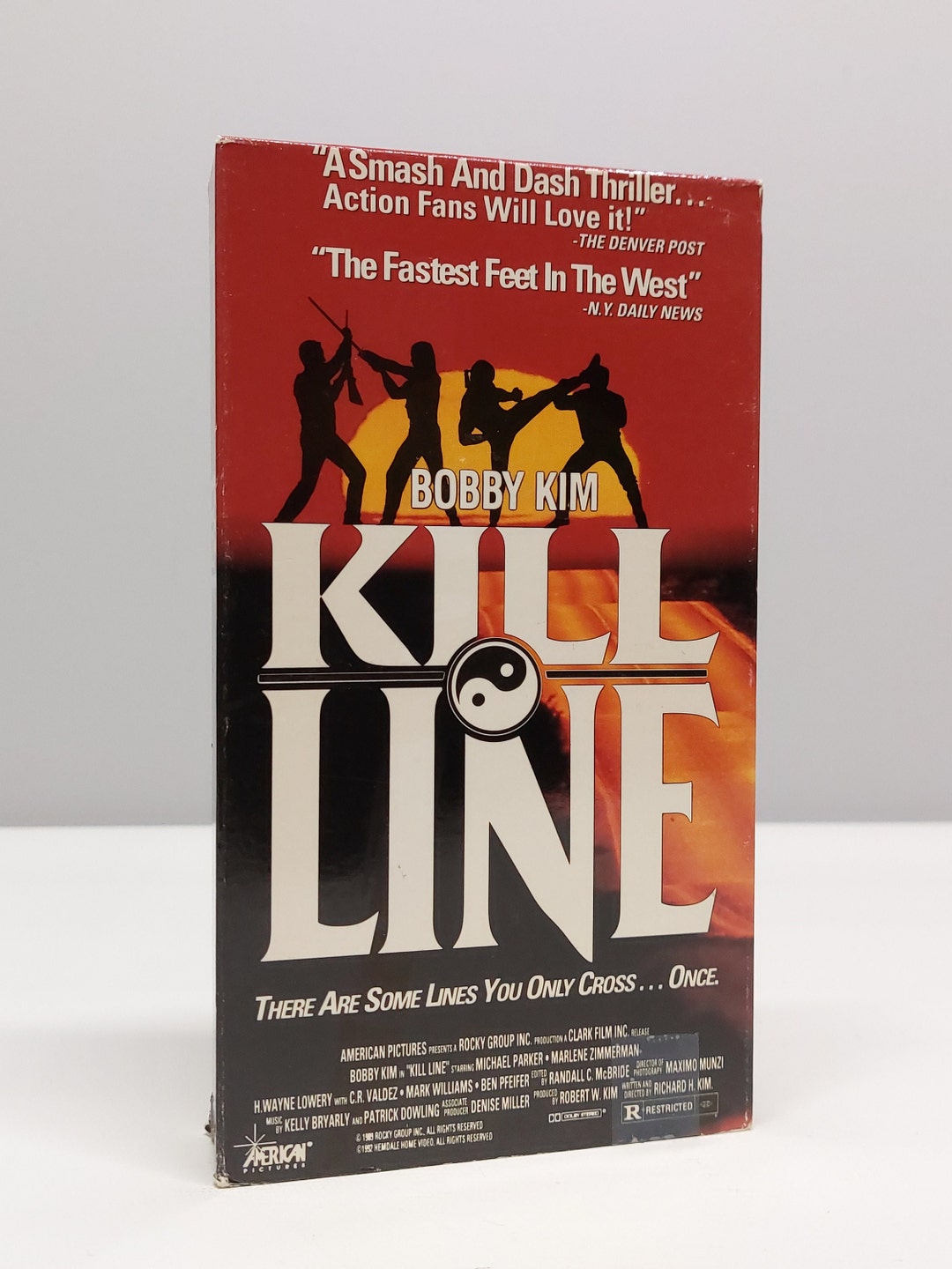 Kill Line 1991 Used VHS Tape Visit Our New Website Ejectvhs.com - Etsy