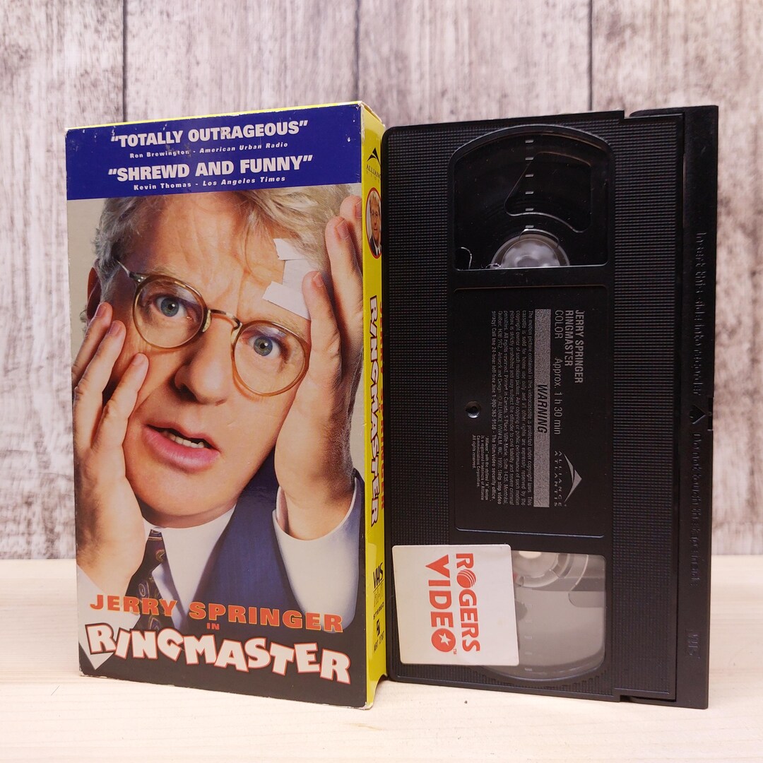 Ringmaster (1998) | Used VHS Tape | Classic Movie Collectible - Etsy