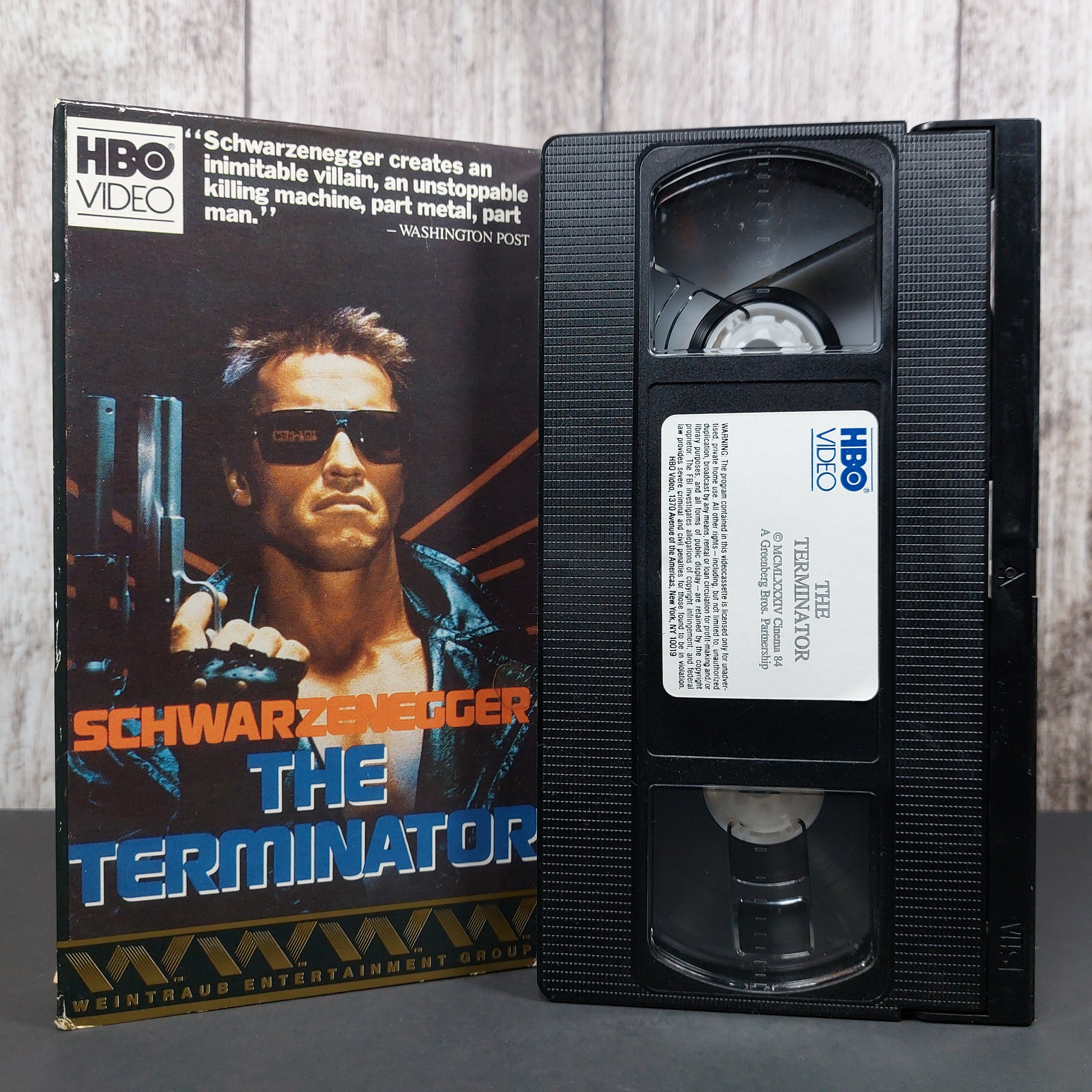 Terminator 1984 Vhs