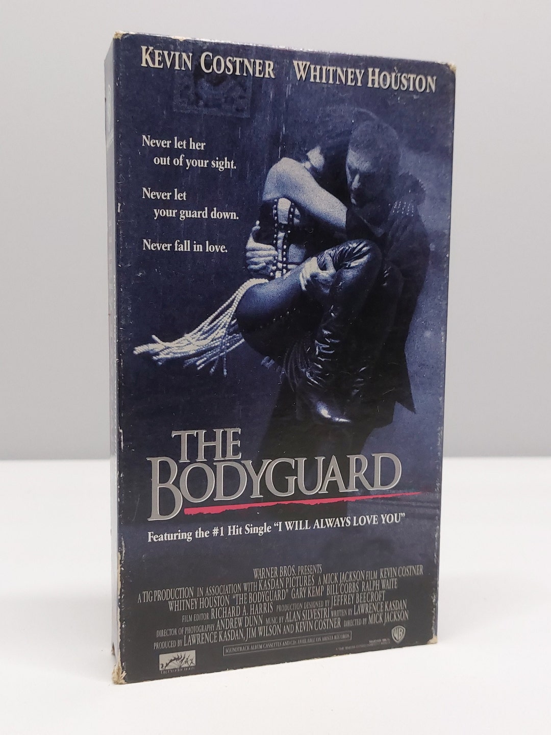 The Bodyguard 1992 VHS Tape Vintage Retro Movie Collector Video Store ...