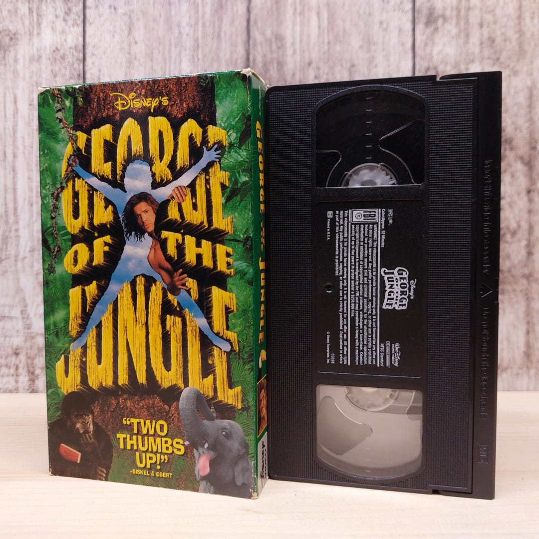 George of the Jungle (1997) | Used VHS Tape | Classic Movie Collectible ...
