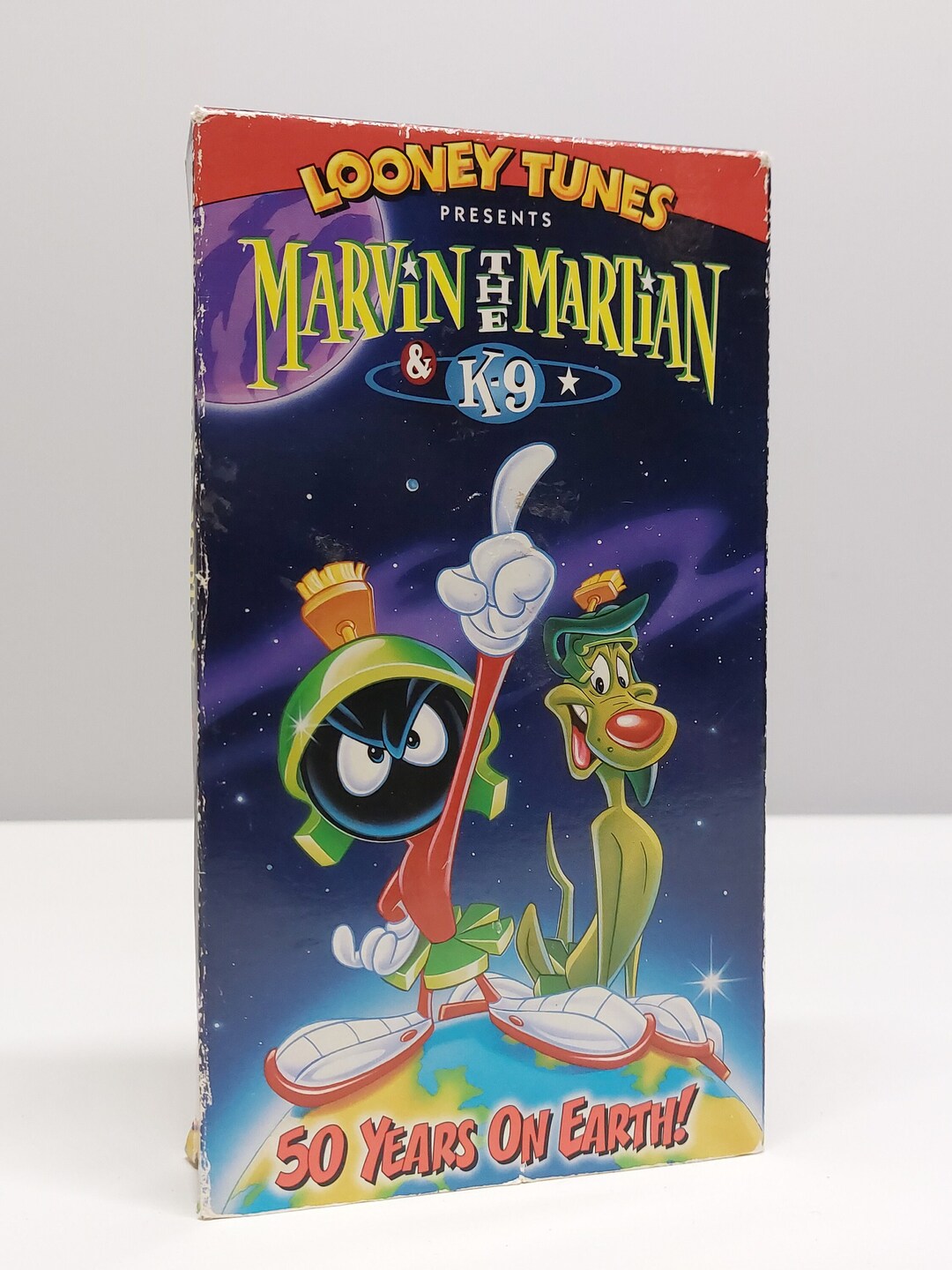VHS Tape Marvin the Martian & K9: 50 Years on Earth 1998 - Etsy