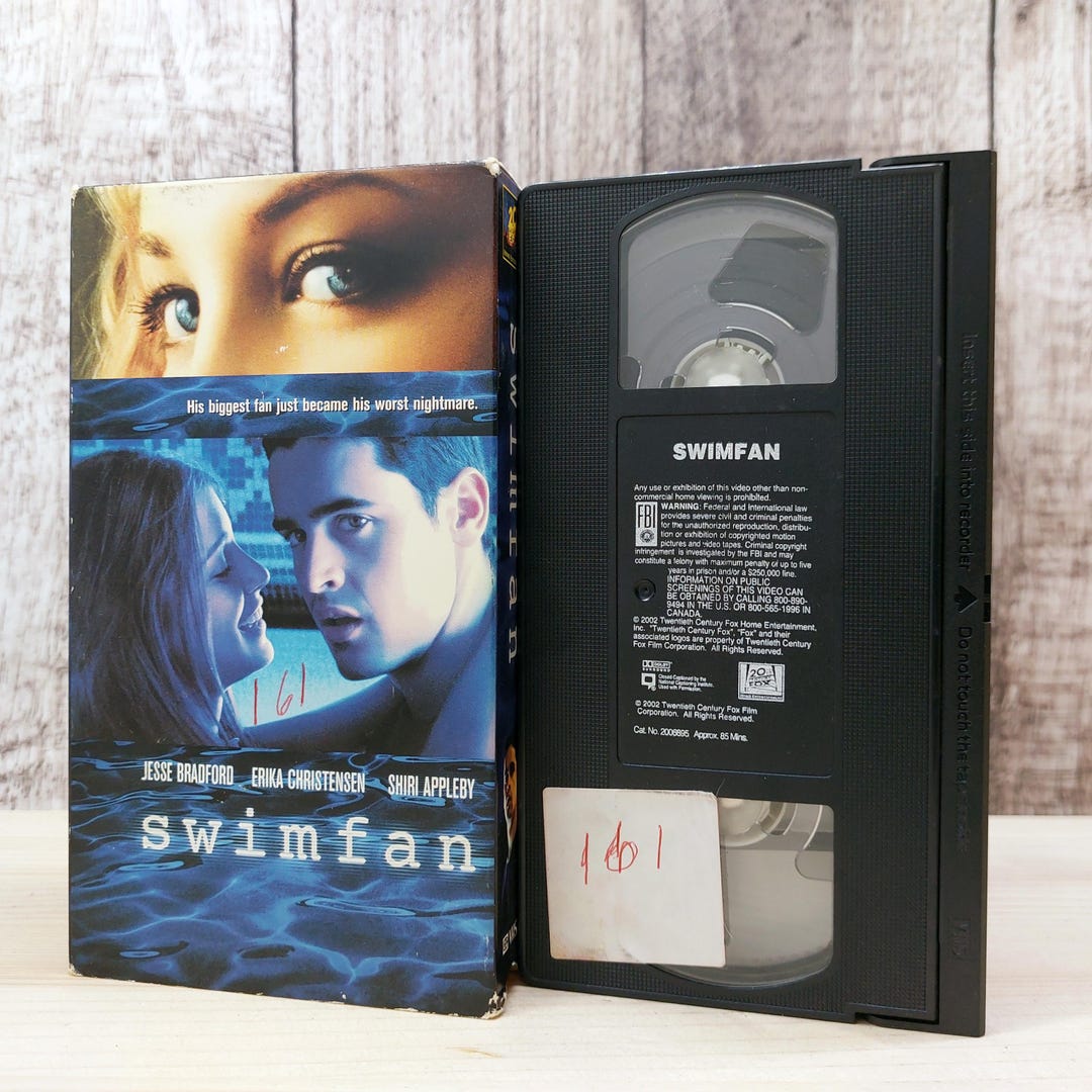 Swimfan (2002) | Vintage VHS Tape | Retro Movie Collectible | Classic ...
