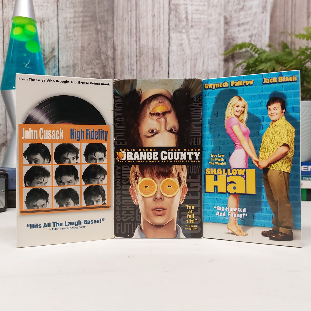 Jack Black Movies Lot of 3 THREE Vintage Used VHS Tapes Shallow Hal ...