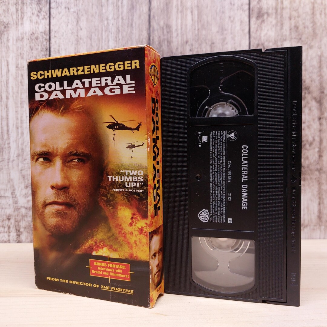 Collateral Damage 2002 Used VHS Tape Classic Movie Collectible - Etsy
