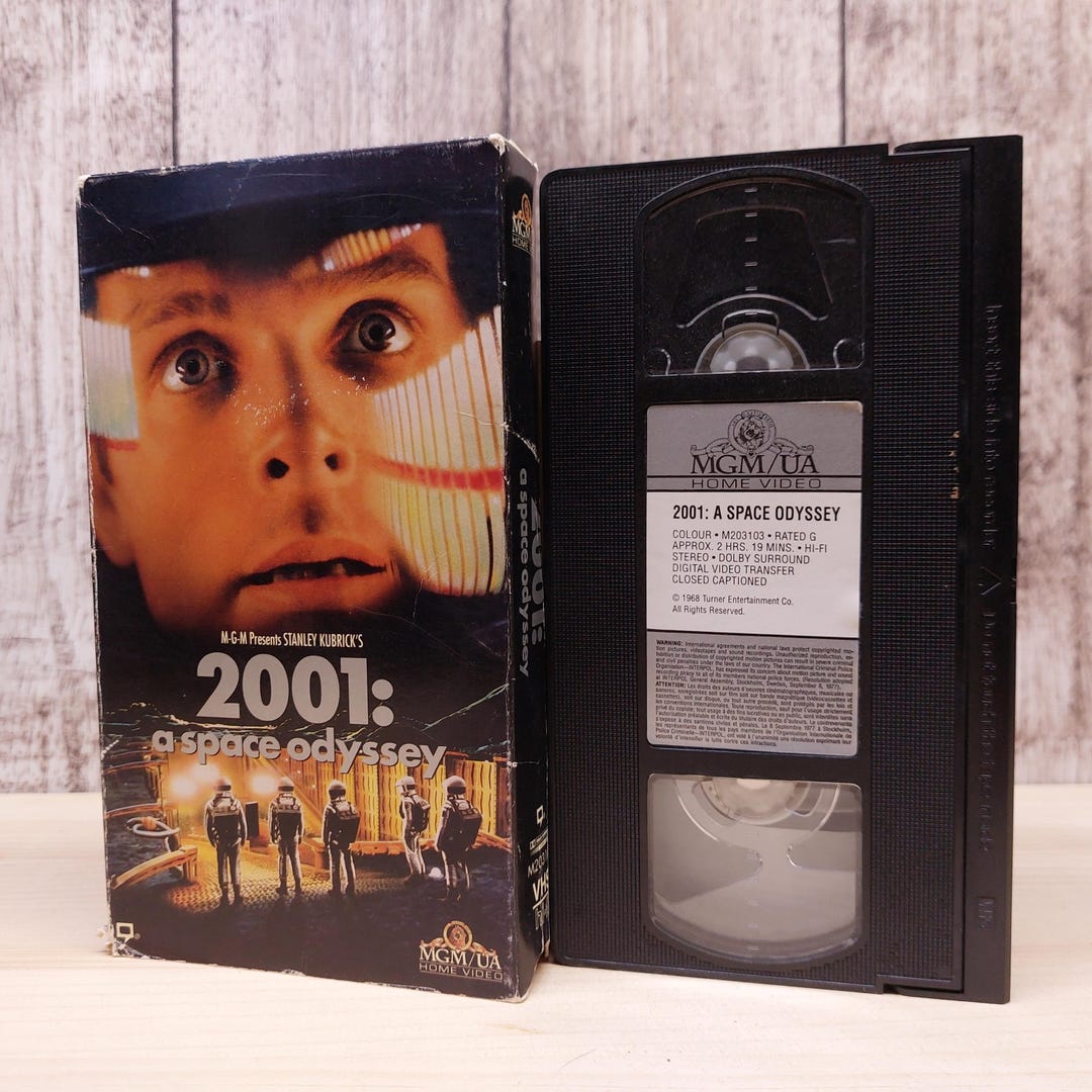 2001: A Space Odyssey 1968 Used VHS Tape Classic Movie Collectible - Etsy