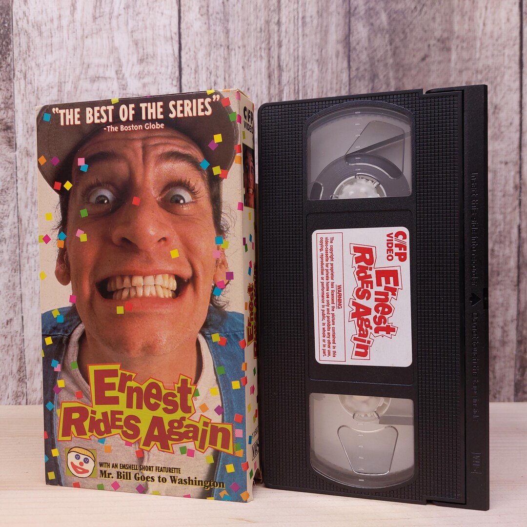Ernest Rides Again (1993) | Vintage VHS Tape | Retro Movie Collectible ...