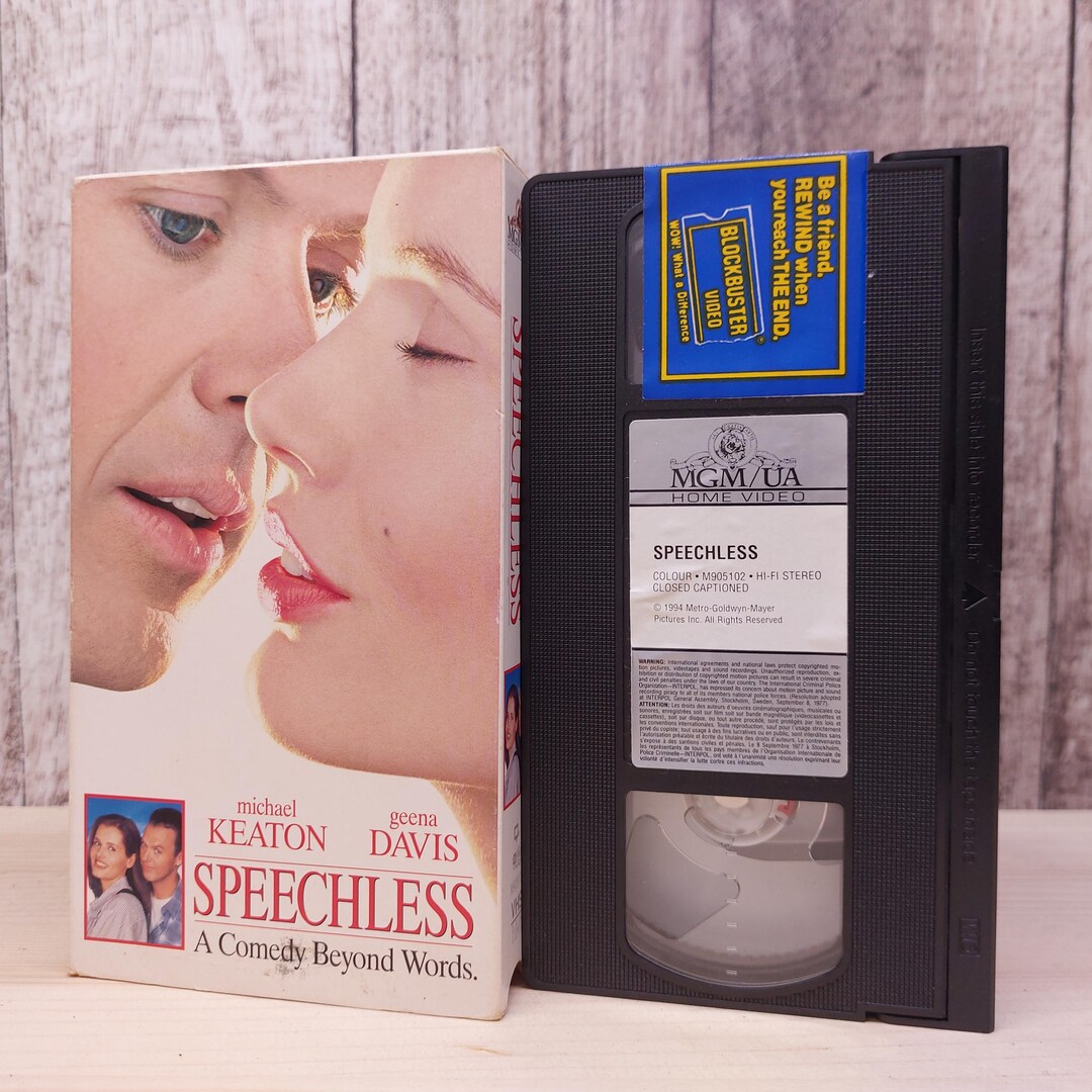 Speechless (1994) | Used VHS Tape | Classic Movie Collectible - Etsy