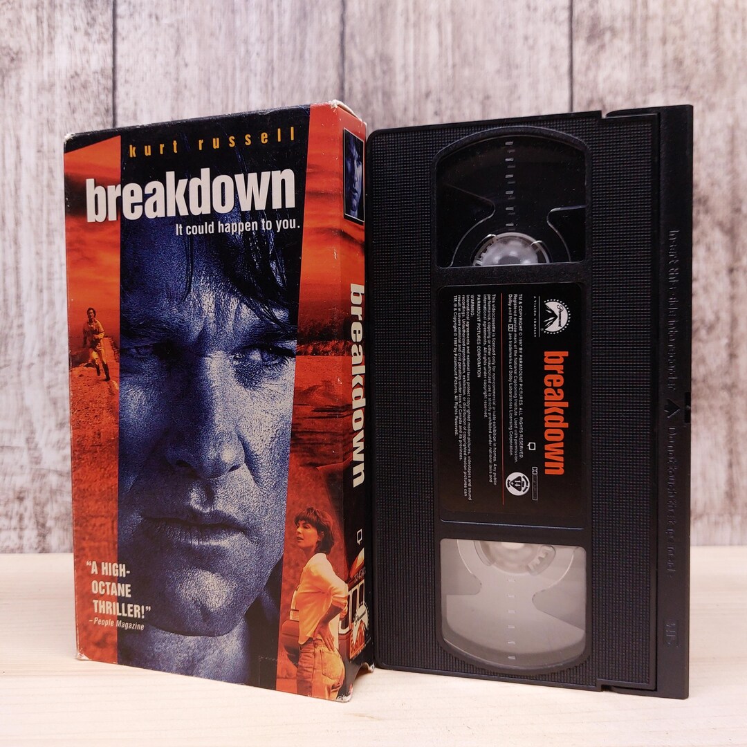 Breakdown (1997) | Used VHS Tape | Classic Movie Collectible - Etsy