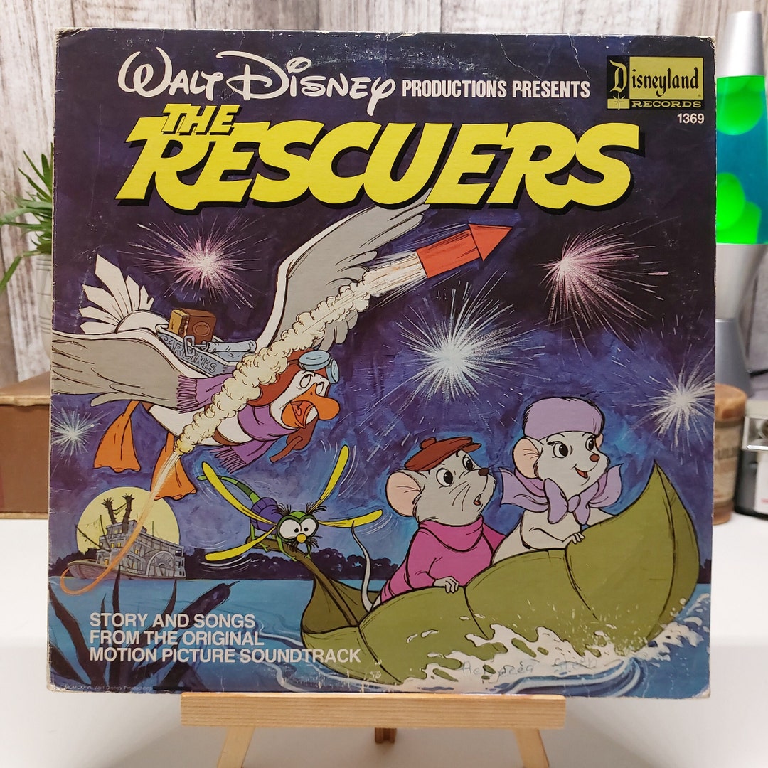 The Rescuers 1977 1369 Used Vintage Vinyl Record Album LP ...