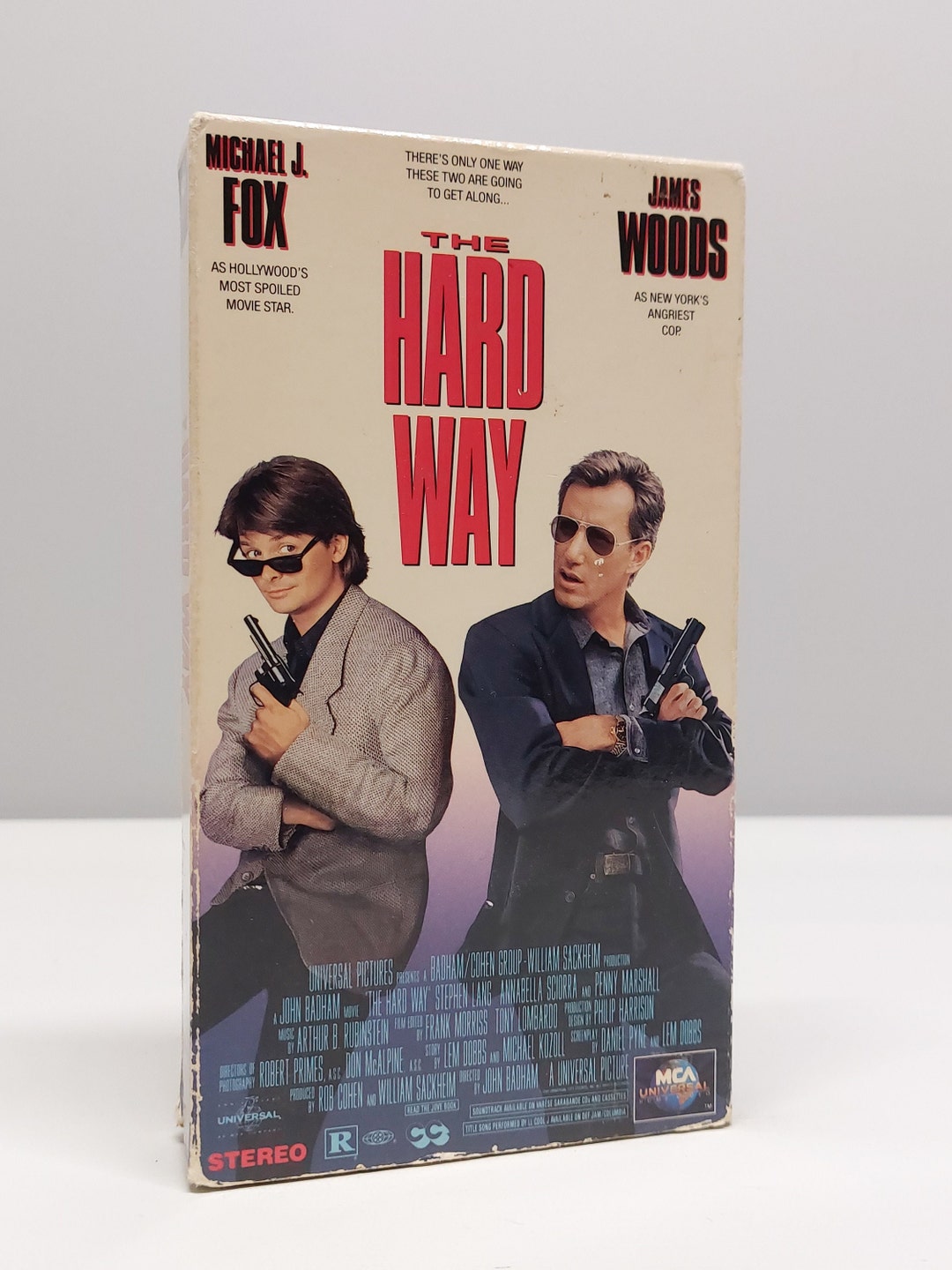The Hard Way 1991 VHS Tape Vintage Retro Movie Collector Video Store ...