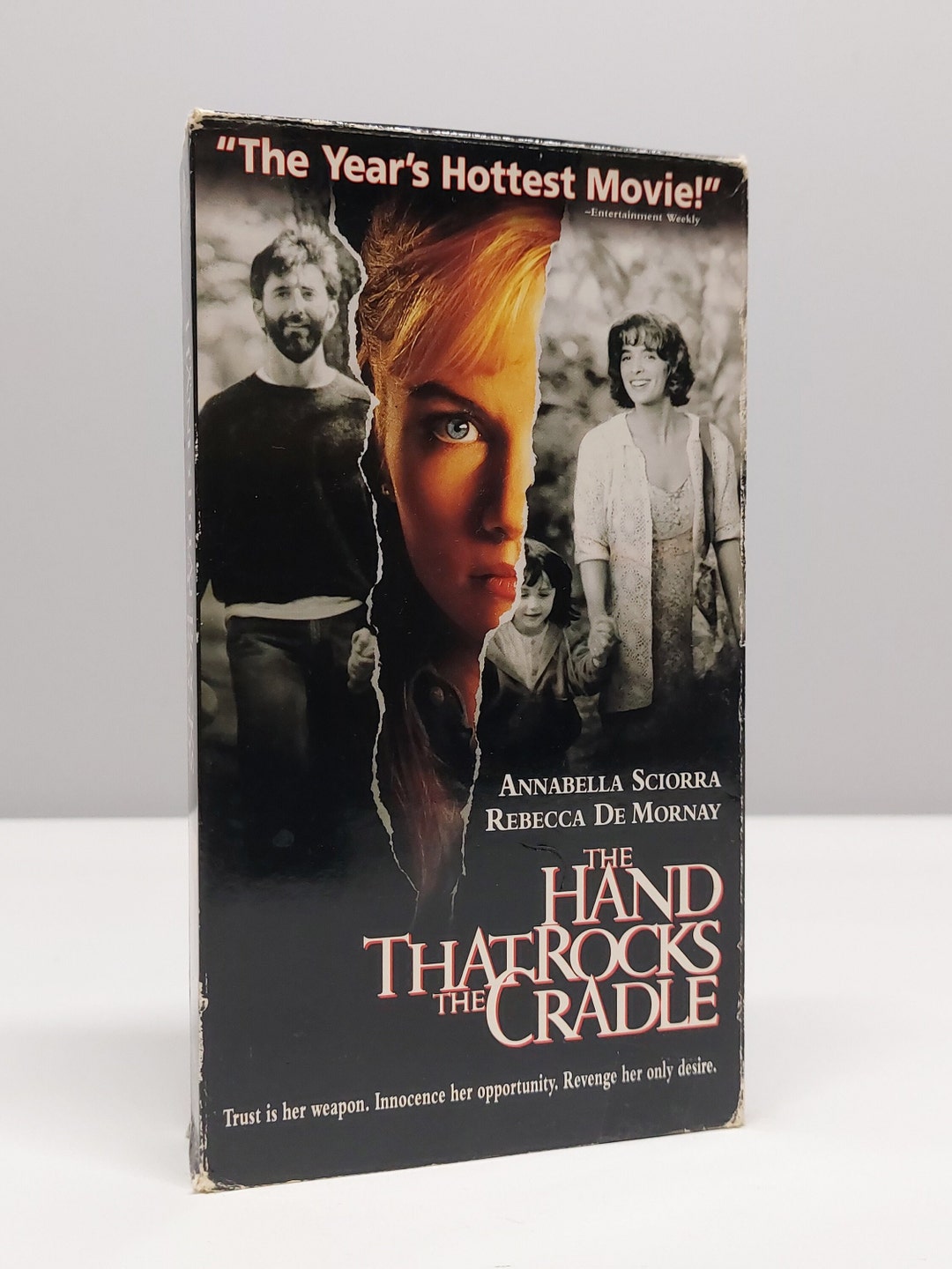 The Hand That Rocks the Cradle 1992 Used VHS Tape - Etsy