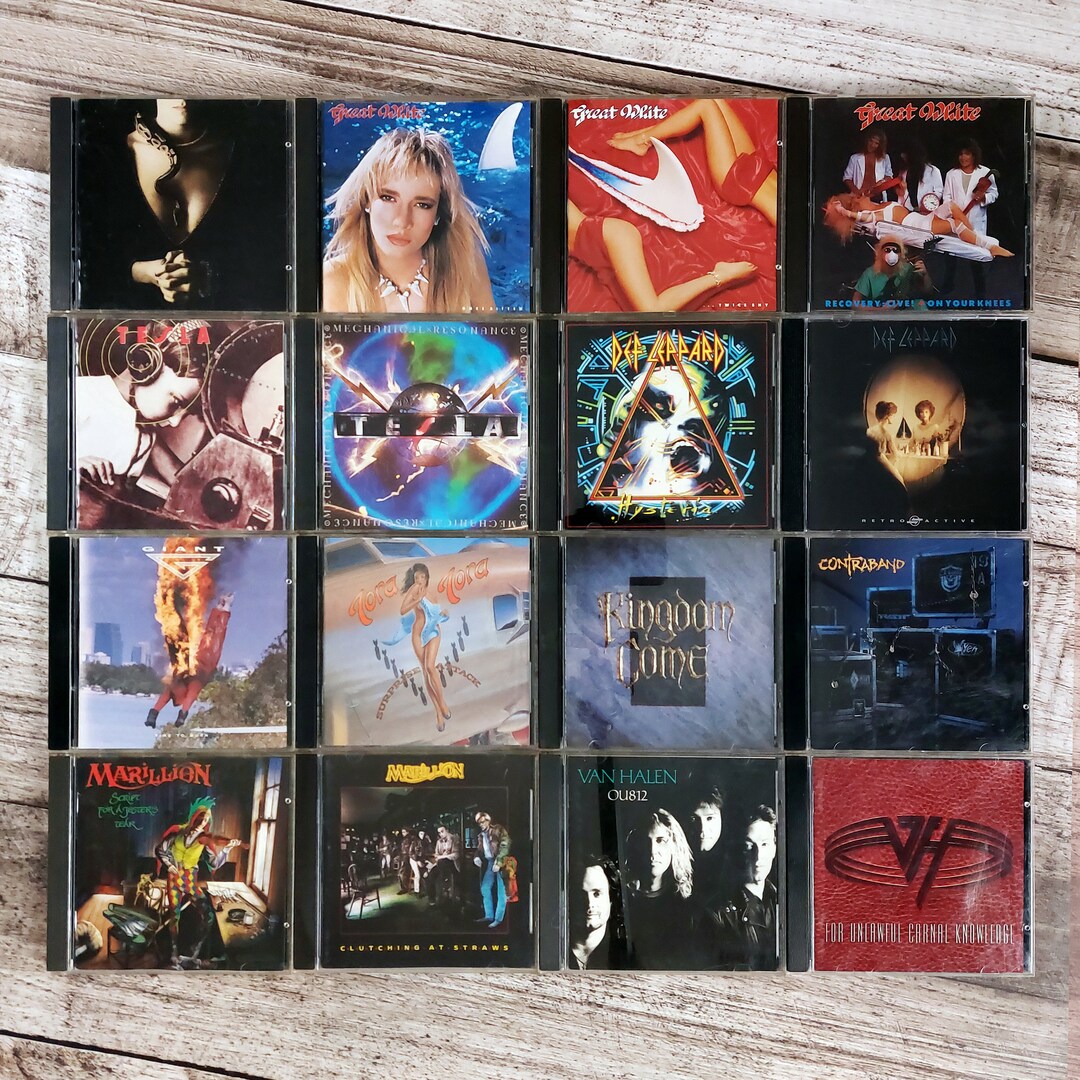Used Vintage Cds Hard Rock / Classic Rock 80s, 90s, 2000s and Earlier ...