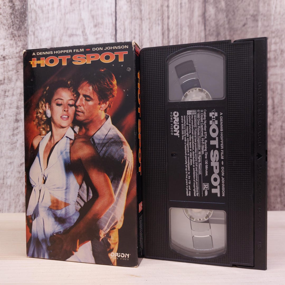 The Hot Spot (1990) | Used VHS Tape | Classic Movie Collectible - Etsy