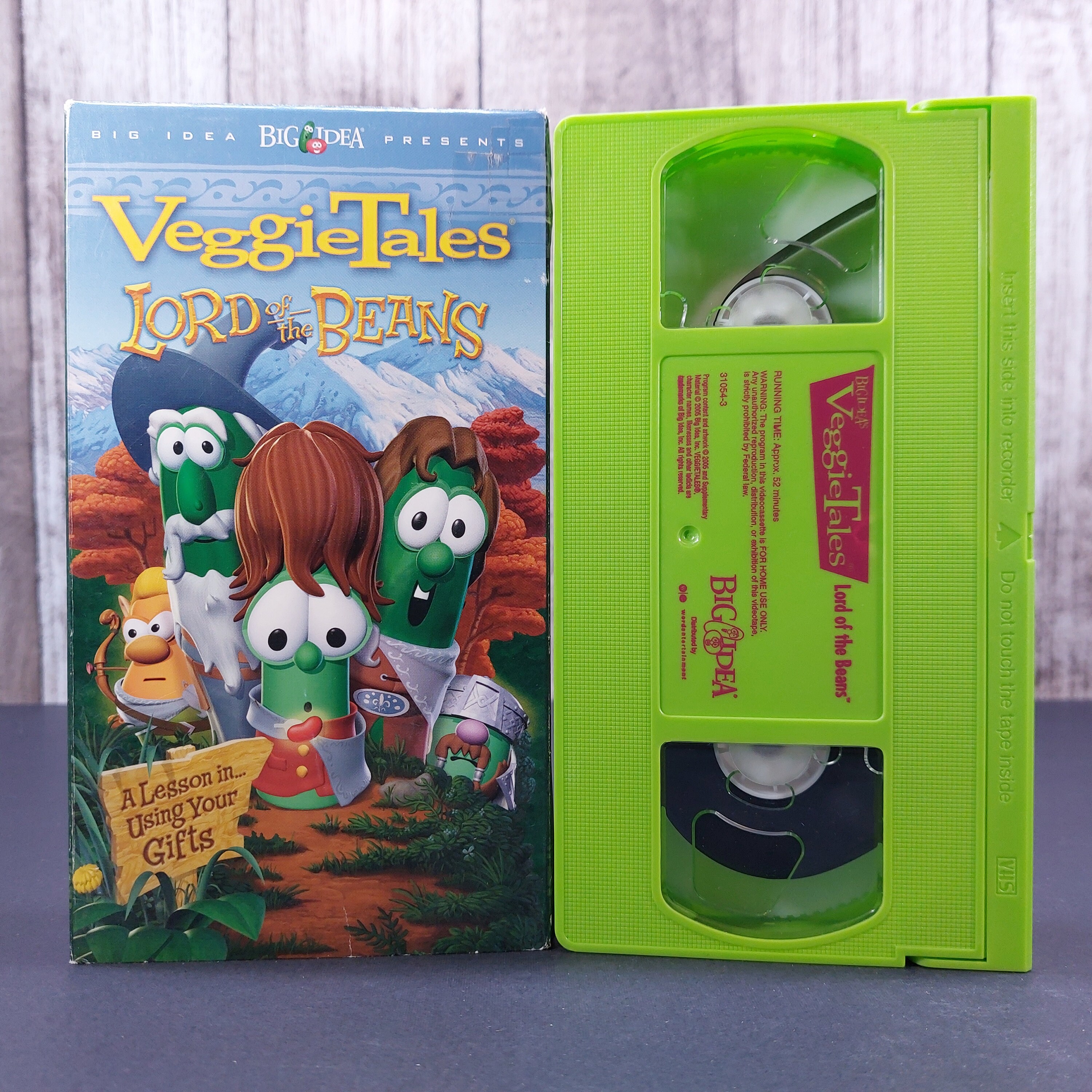 Veggietales: Lord of the Beans 2005 Used VHS Tape - Etsy Canada