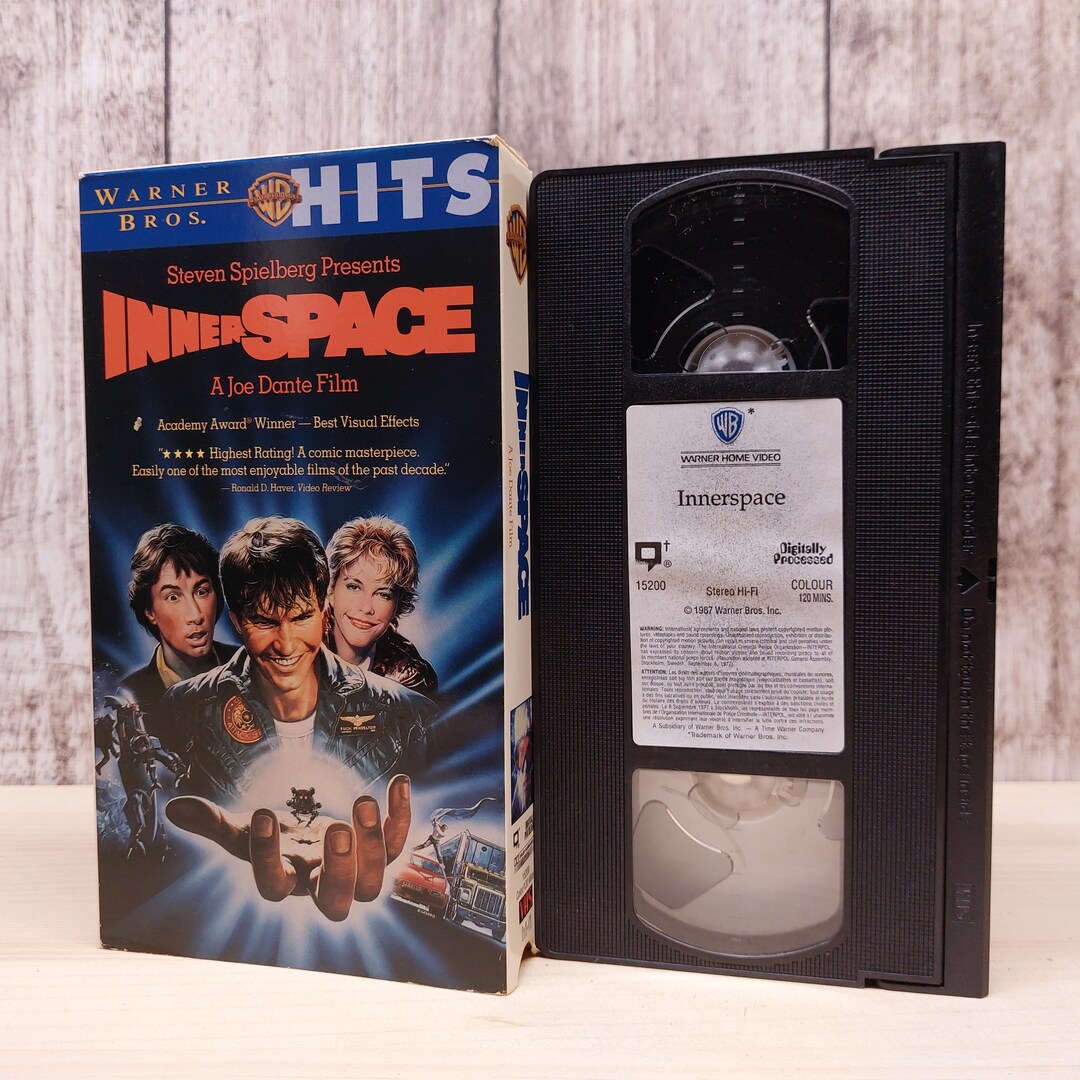 Innerspace (1987) | Used VHS Tape | Classic Movie Collectible - Etsy