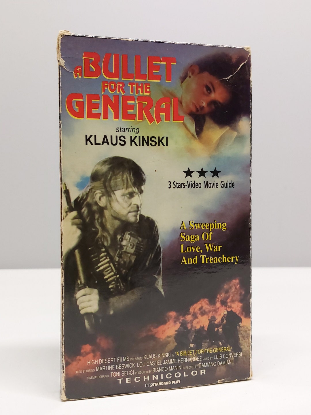 A Bullet for the General 1967 Used VHS Tape - Etsy