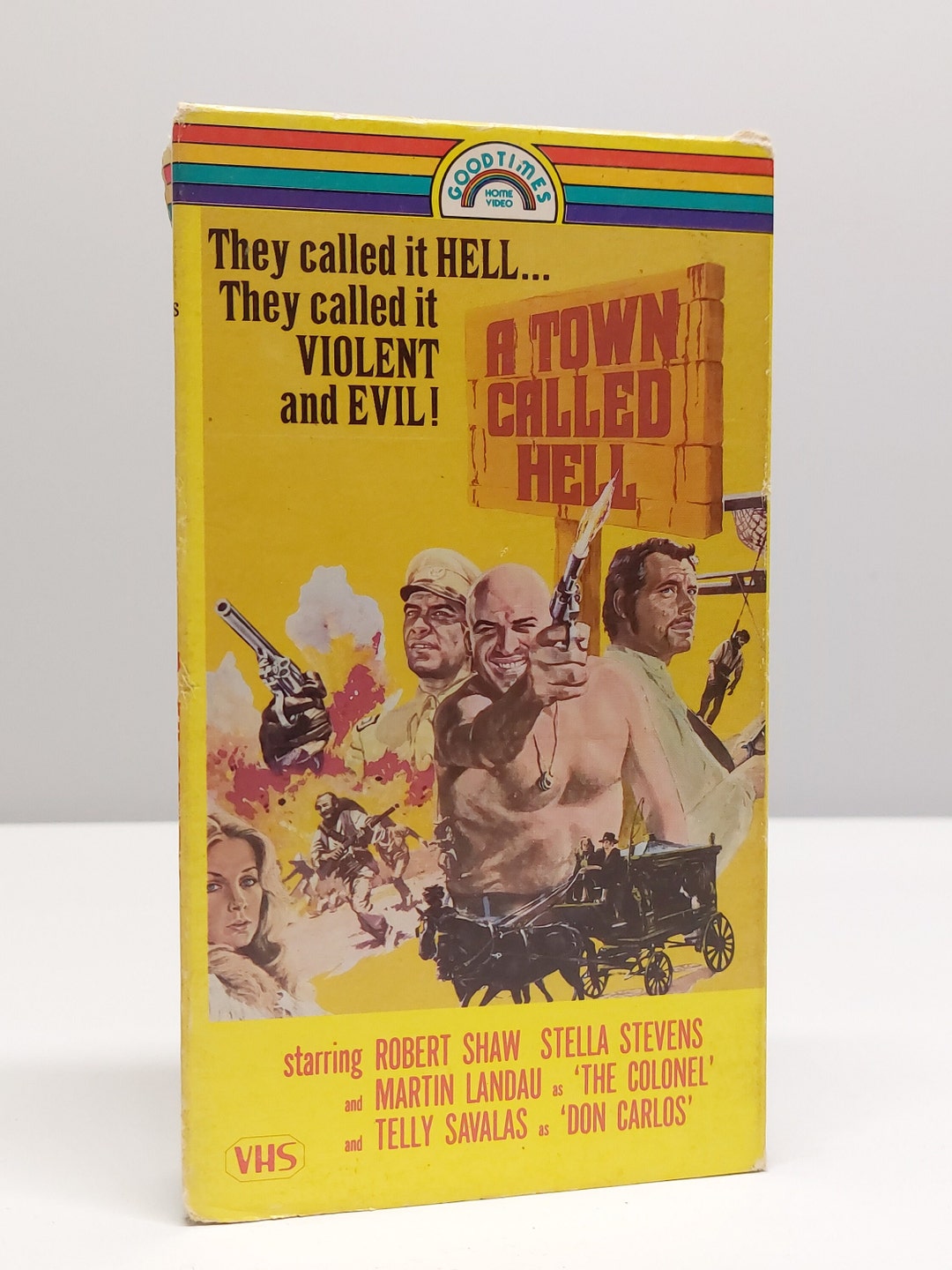VHS Tape A Town Called Hell 1971 Vintage Retro Movie - Etsy
