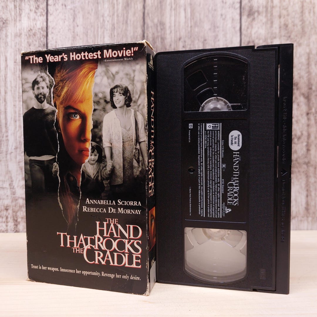 The Hand That Rocks the Cradle (1992) | Used VHS Tape | Classic Movie ...
