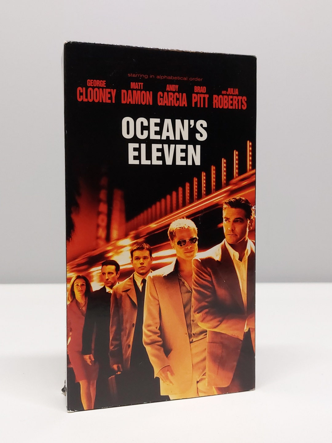 VHS Tape Ocean's Eleven 2001 Vintage Retro Movie - Etsy