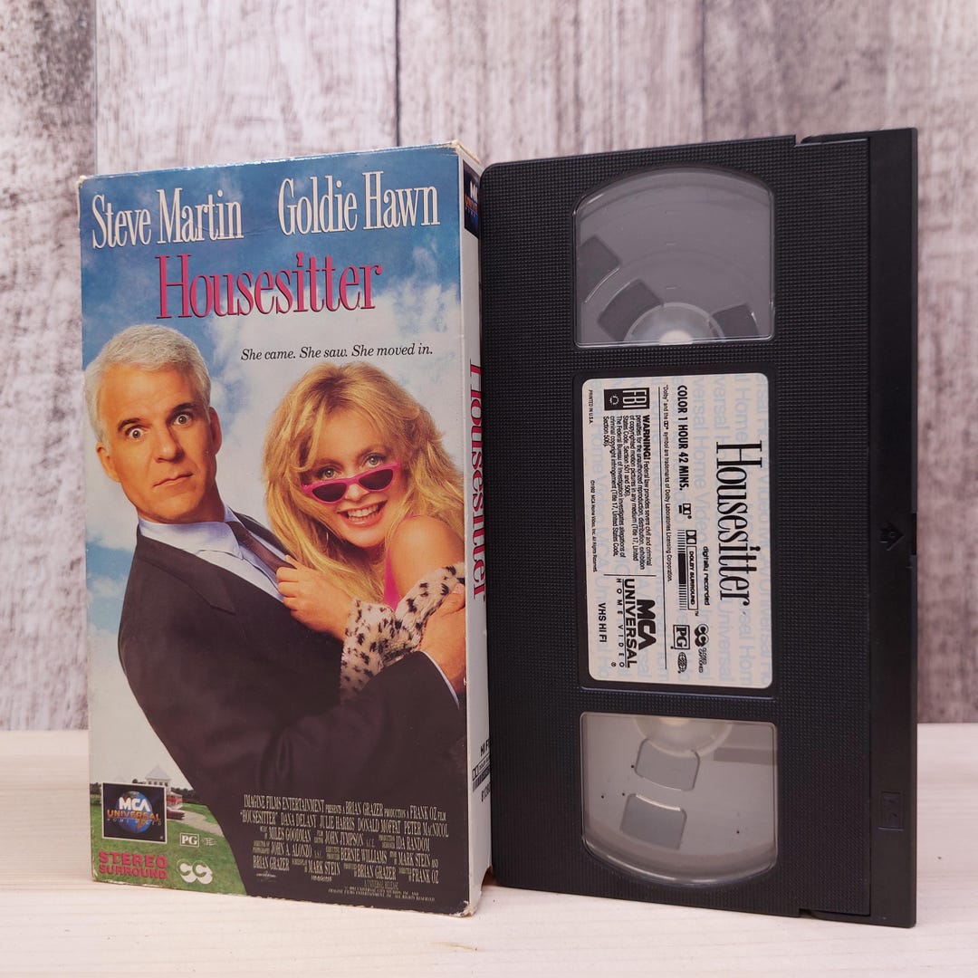 Housesitter (1992) | Used VHS Tape | Classic Movie Collectible - Etsy