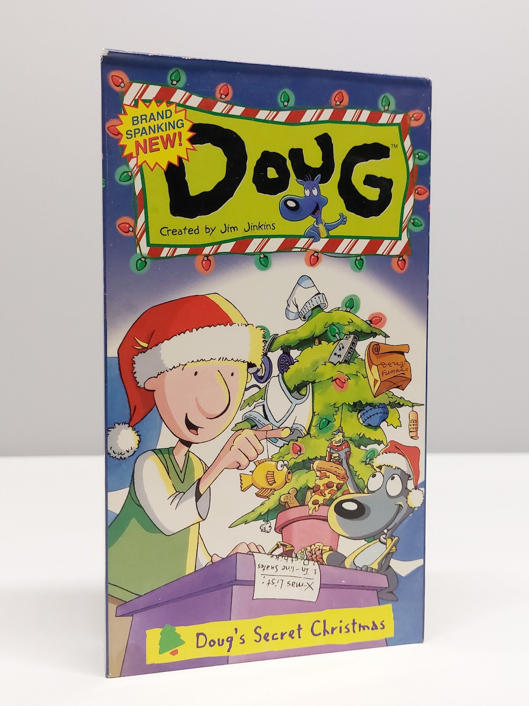 VHS Tape Doug's Secret Christmas 1996 Vintage Retro - Etsy