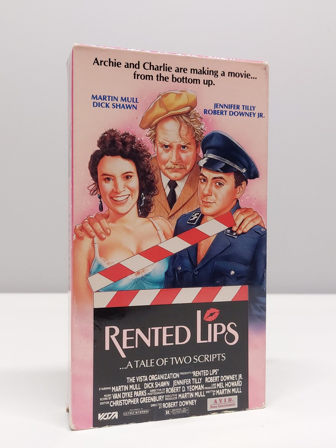 VHS Tape Rented Lips 1987 Vintage Retro Movie Collector - Etsy